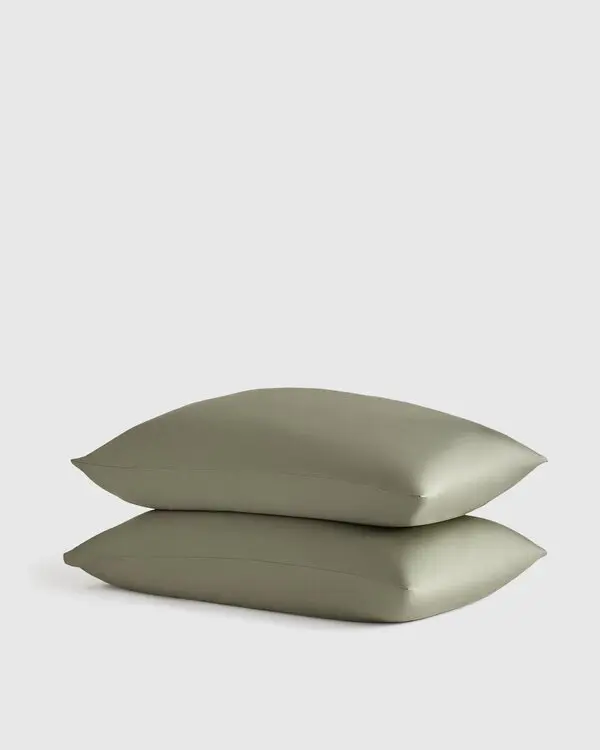 Quince Bamboo Pillowcase Set - Sage