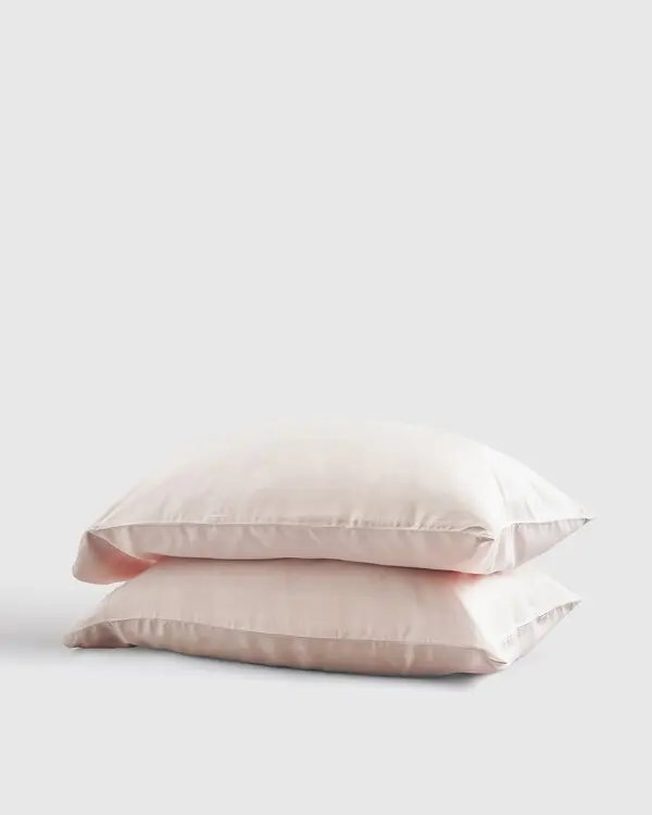 Quince Bamboo Pillowcase Set - Soft Blush