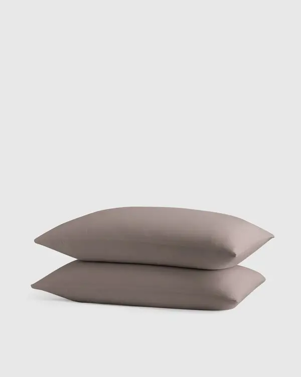 Quince Bamboo Pillowcase Set - Stone