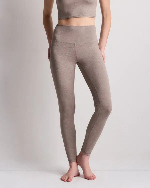 Quince Ultra-soft Performance Legging 28" Inseam - Heather Morel Grey