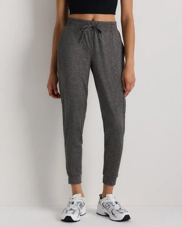 Quince Performance Joggers - Heather Grey