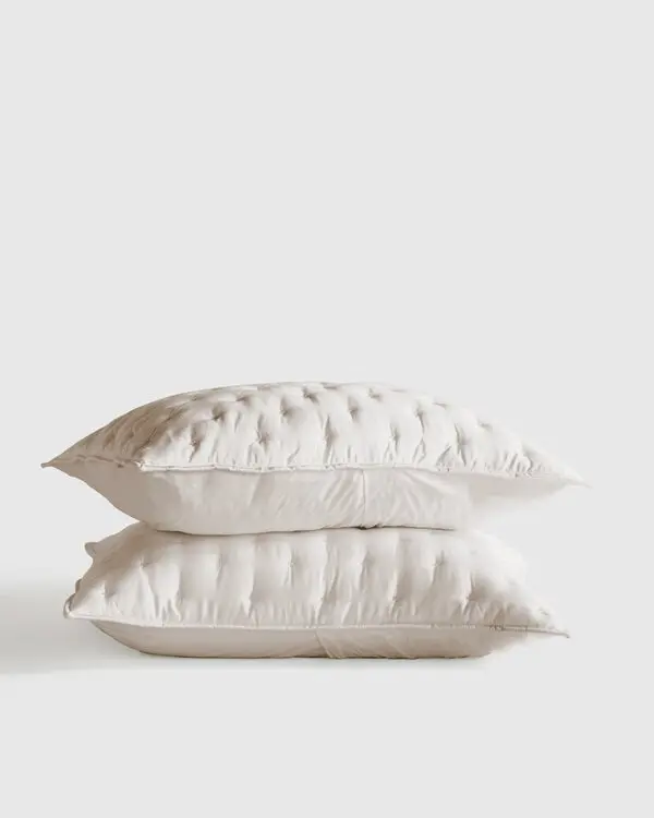 Quince Bamboo Dream Quilted Sham Set - Sand