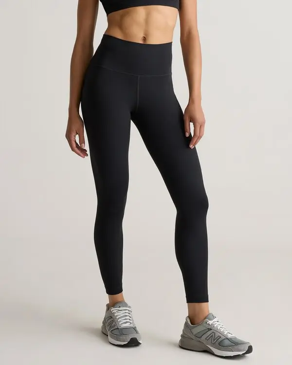 Quince Power-up High-rise Training Pocket Legging - Black