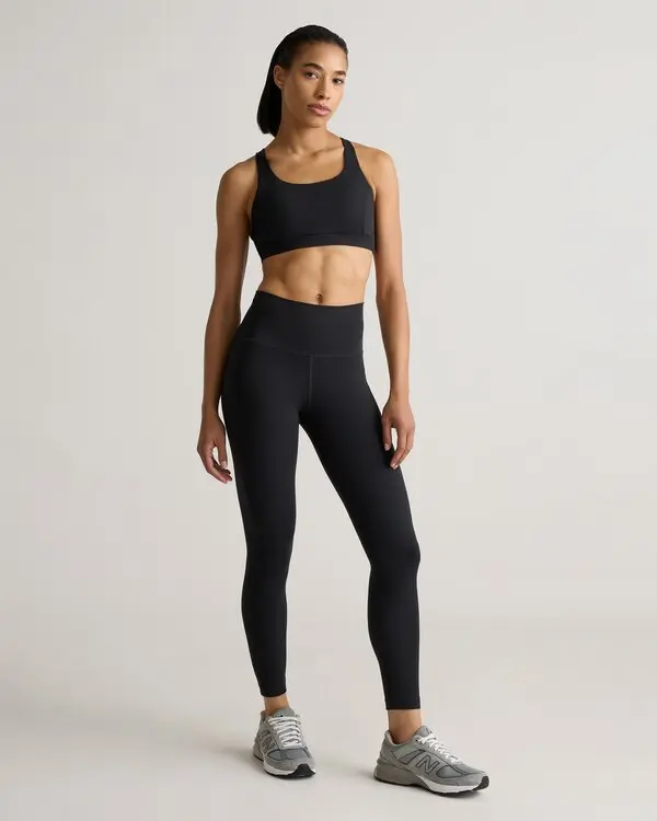 Quince Power-up High-rise Training Pocket Legging - Black