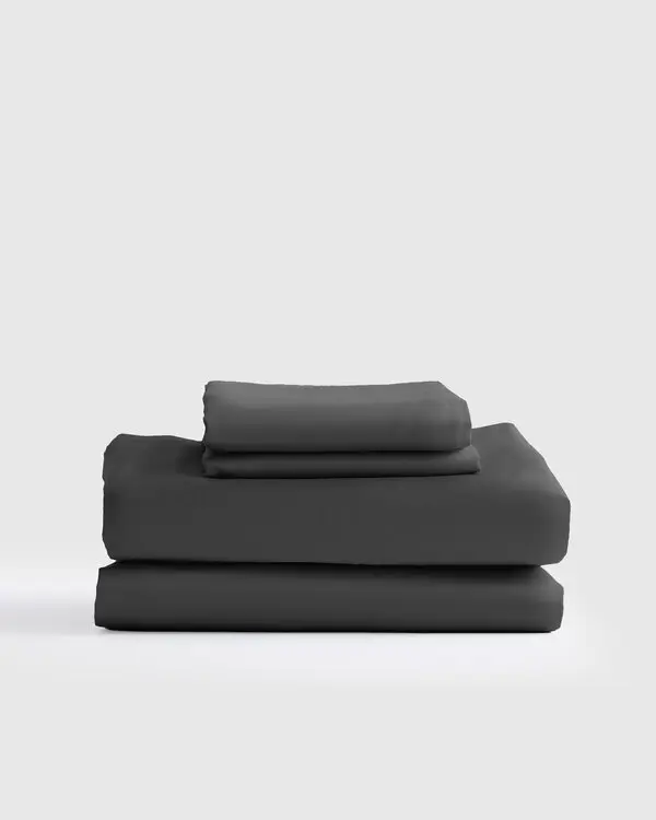 Quince Bamboo Sheet Set - Charcoal