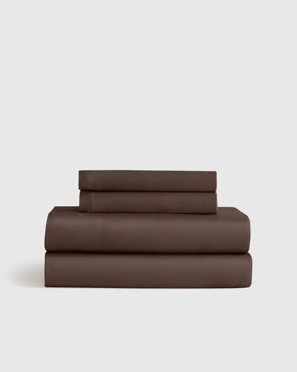 Quince Bamboo Sheet Set - Espresso
