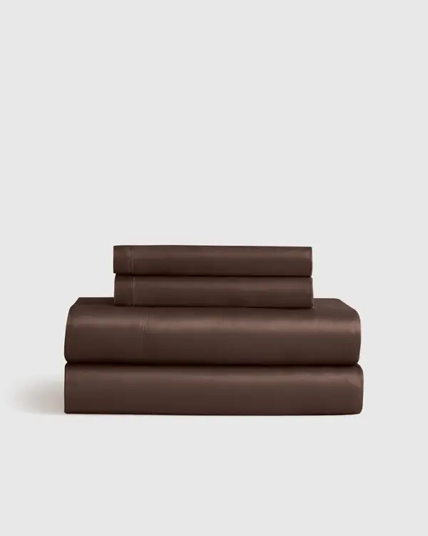 Quince Bamboo Sheet Set - Espresso