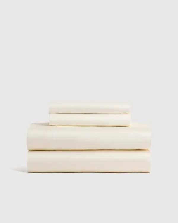 Quince Bamboo Sheet Set - Ivory