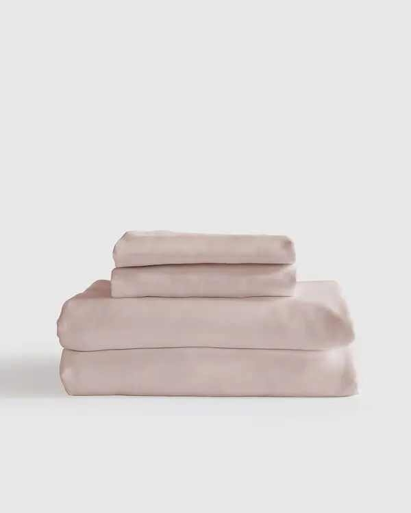 Quince Bamboo Sheet Set - Soft Blush