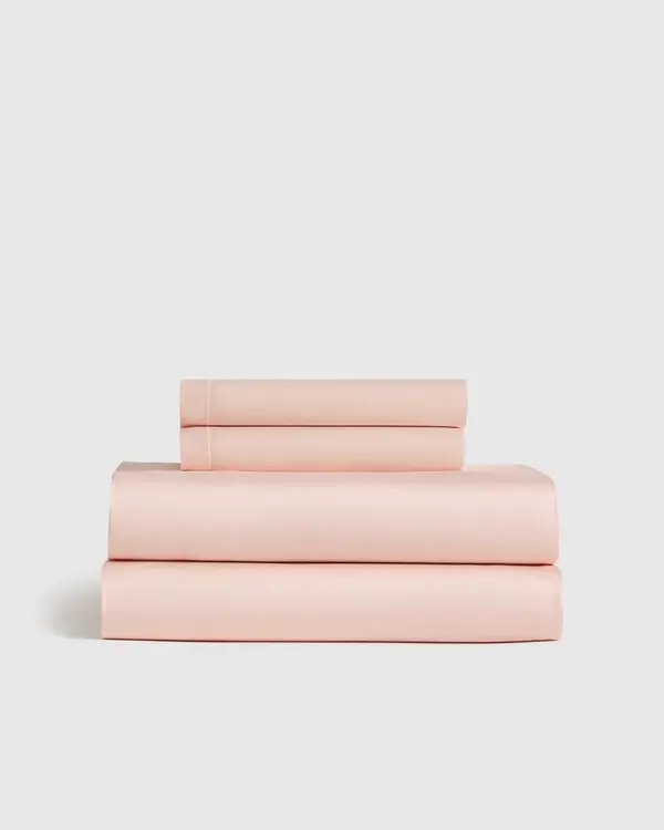 Quince Bamboo Sheet Set - Soft Pink