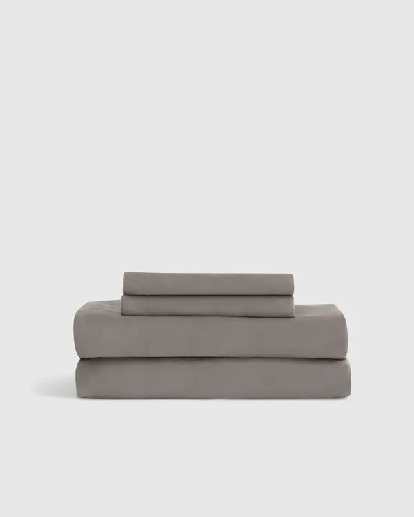 Quince Bamboo Sheet Set - Stone