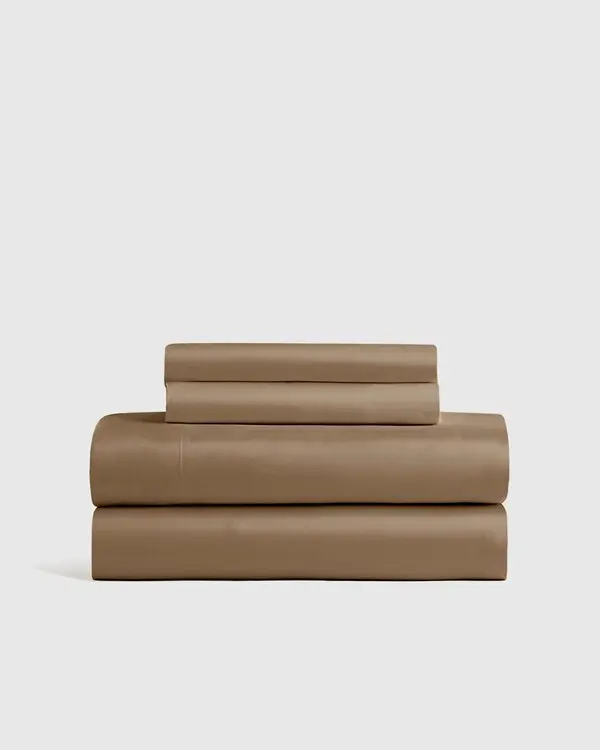 Quince Bamboo Sheet Set - Walnut