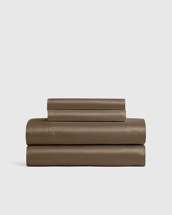 Quince Bamboo Sheet Set - Walnut