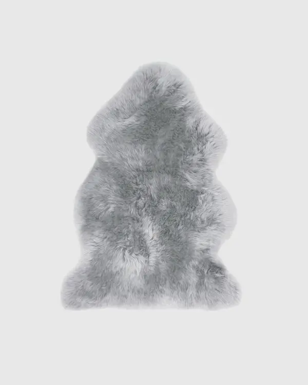 Quince Australian Single Sheepskin Rug - Grey