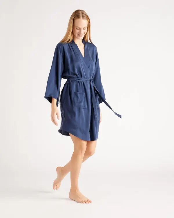 Quince Robe - Indigo