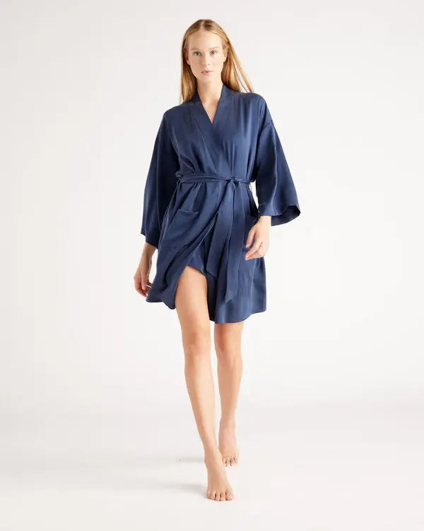 Quince Robe - Indigo