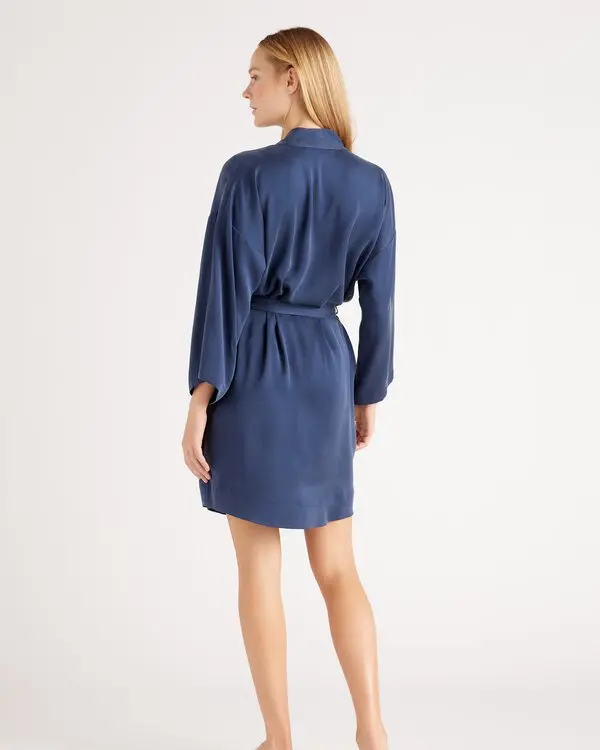 Quince Robe - Indigo