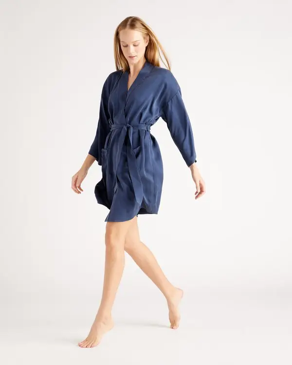 Quince Robe - Indigo