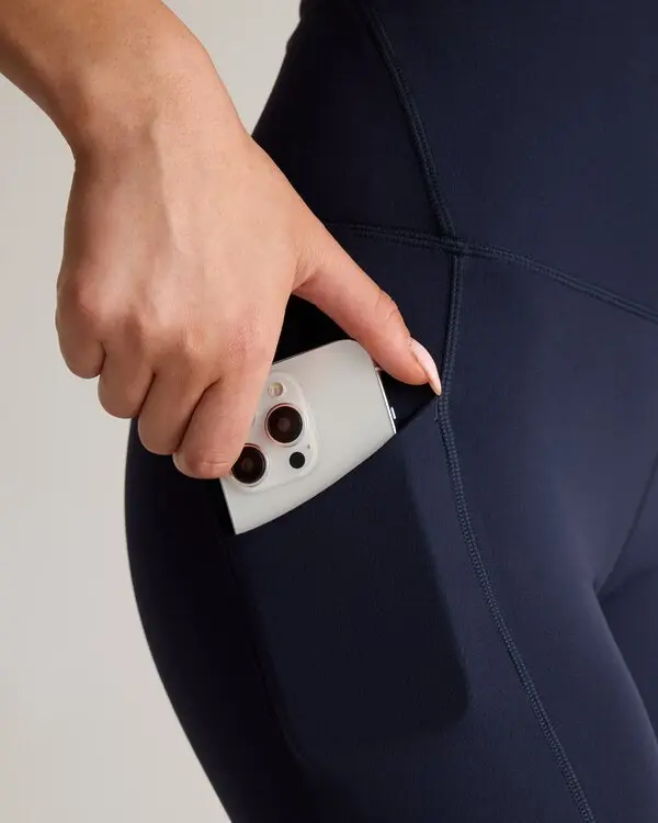 Quince Ultra-form High-rise Pocket Legging - Deep Navy