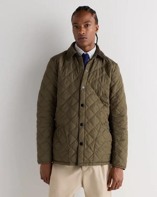 Quince Featherless Quilted Jacket - Bronze Olive