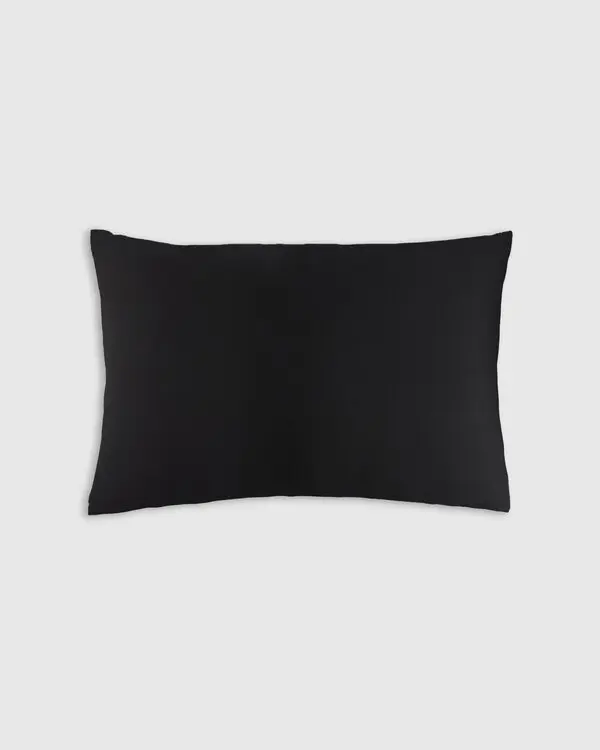 Quince Mulberry Silk Pillowcase - Black