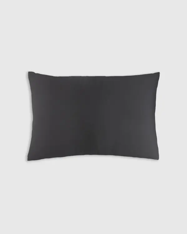 Quince Mulberry Silk Pillowcase - Charcoal