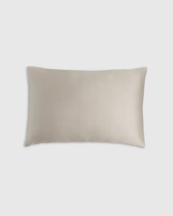 Quince Mulberry Silk Pillowcase - Silver
