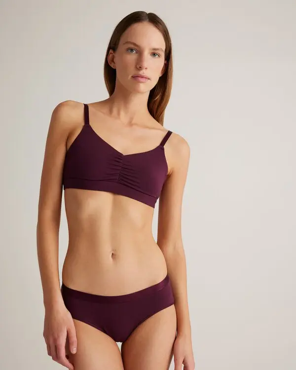 Quince Micromodal Brief - Syrah