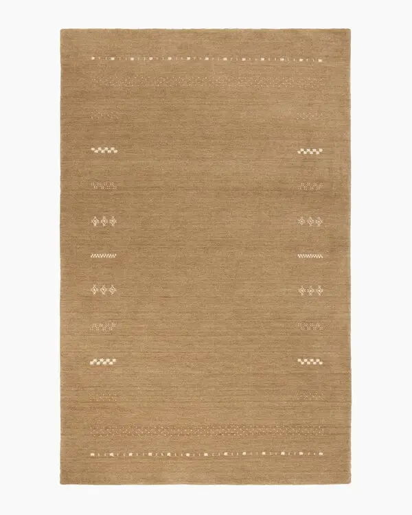 Quince Indie Hand-loomed Wool Rug - Fawn