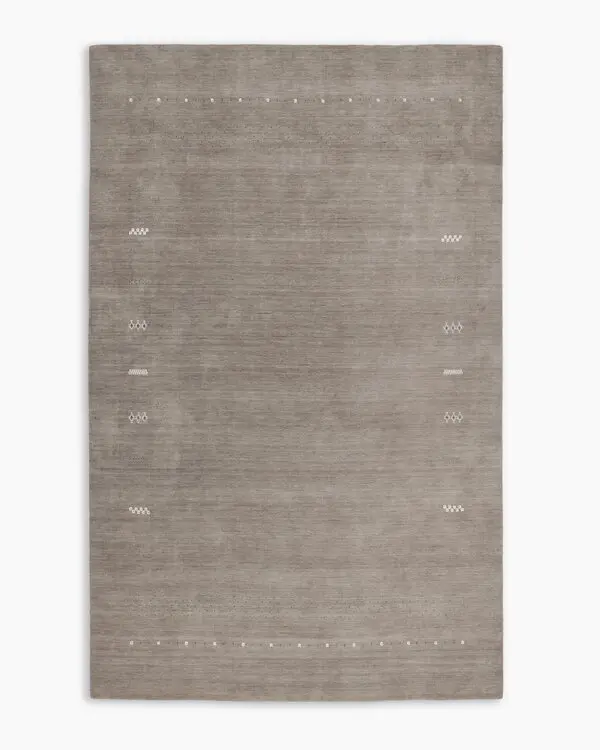 Quince Indie Hand-loomed Wool Rug - Taupe