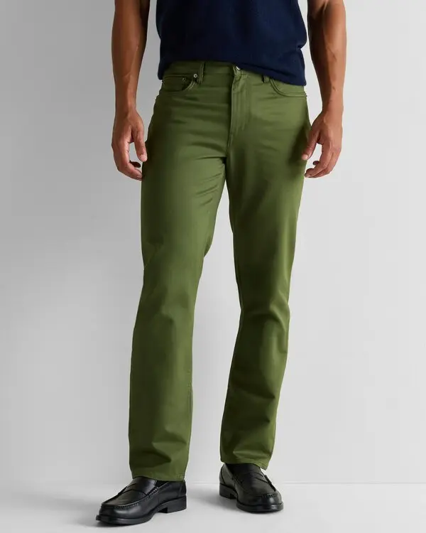 Quince Comfort Stretch Traveler Pants - Chive