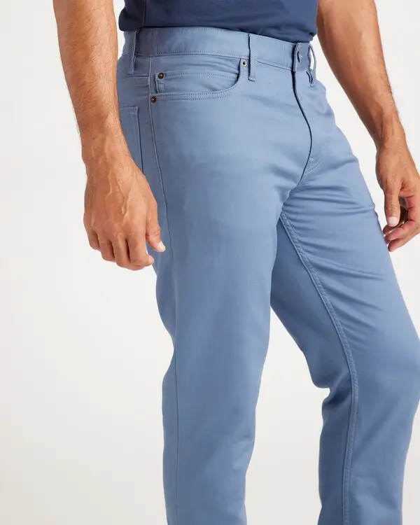 Quince Comfort Stretch Traveler Pants - Washed Blue