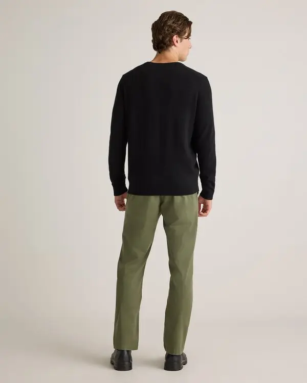 Quince Cotton Chino Drawstring Pants - Trellis