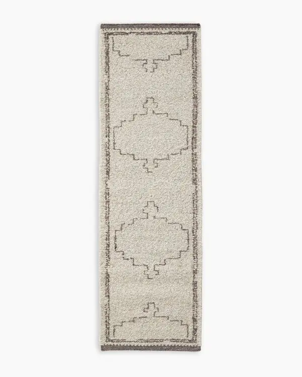 Quince Saira Hand-loomed Wool Rug - Taupe