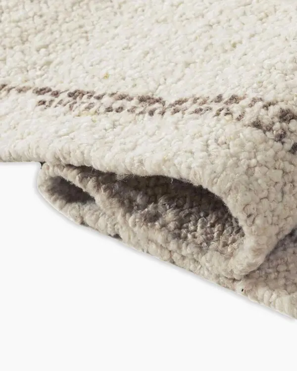 Quince Saira Hand-loomed Wool Rug - Taupe
