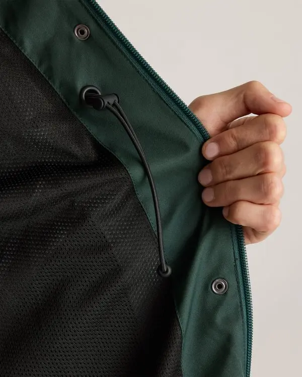 Quince Weather Proof Rain Trench Coat - Dark Spruce