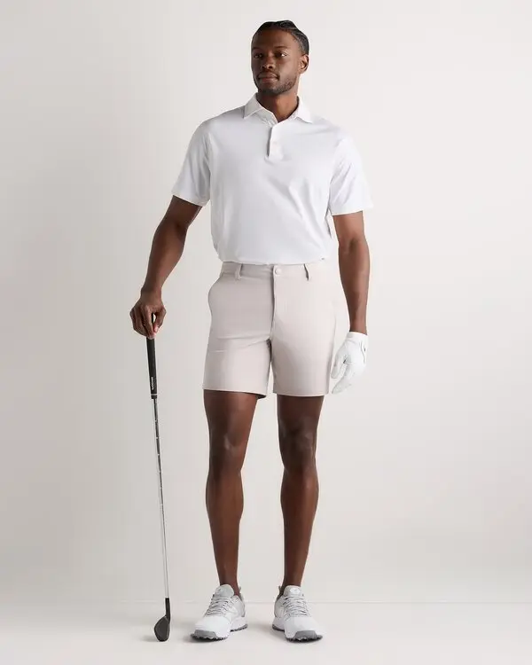 Quince 7" Protech Golf Short - Granite Grey