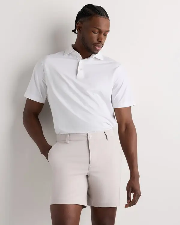 Quince 7" Protech Golf Short - Granite Grey