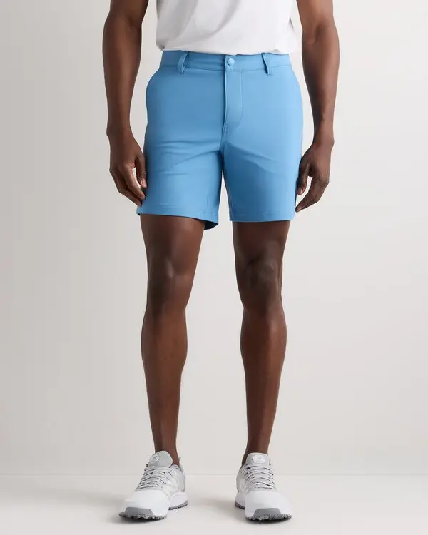 Quince Protech Golf Shorts 7 - Riviera Blue