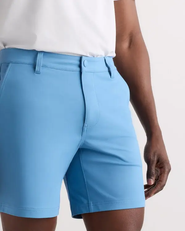 Quince Protech Golf Shorts 7 - Riviera Blue