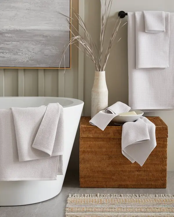 Quince Turkish Waffle Terry Bath Towel Bundle