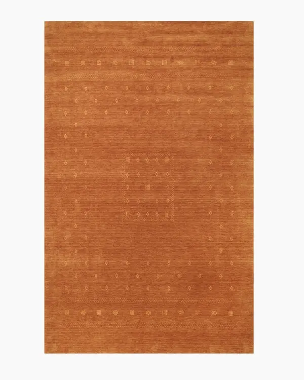 Quince Dakota Hand-loomed Wool Rug - Amber