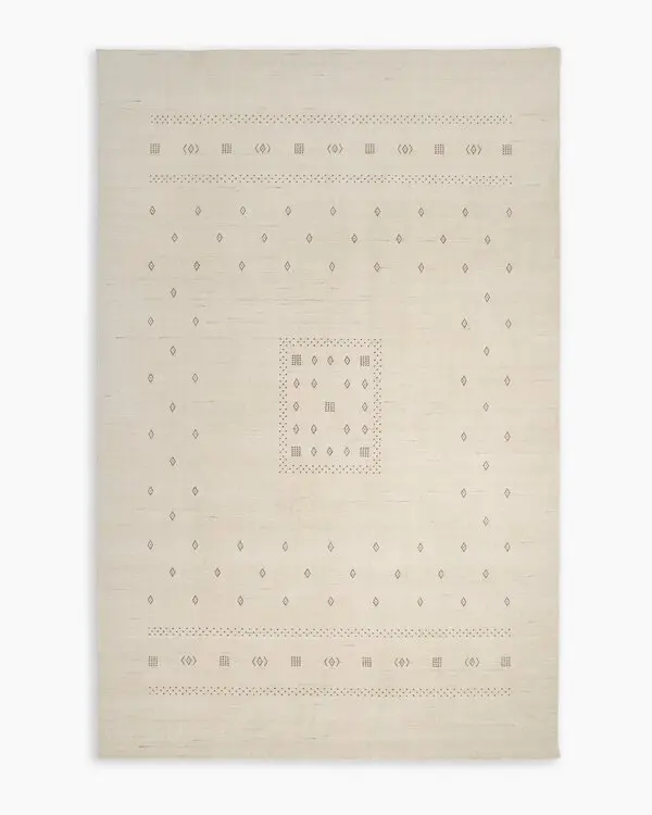 Quince Dakota Hand-loomed Wool Rug - Ivory