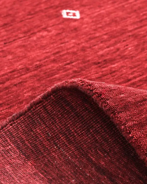 Quince Dakota Hand-loomed Wool Rug - Red