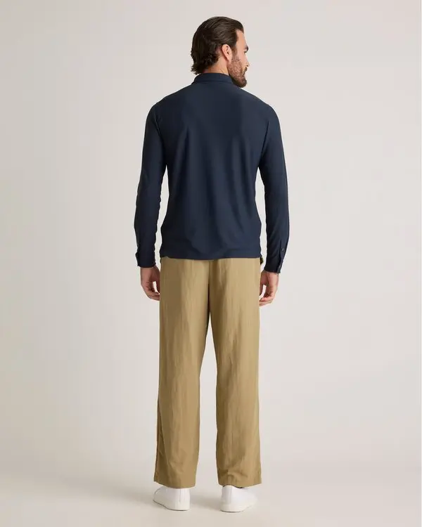Quince Propique Performance Button Down - Navy