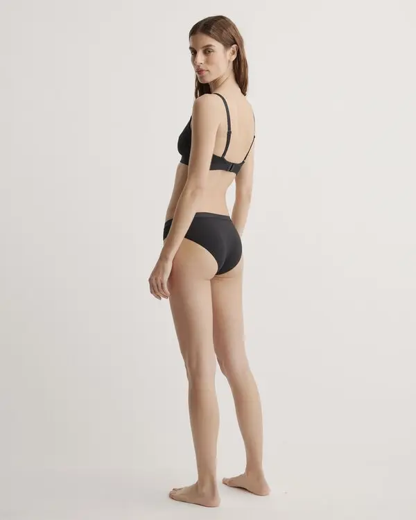 Quince Micromodal Bikini - Black