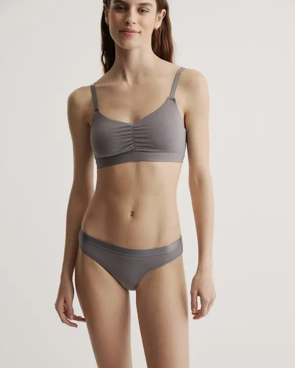 Quince Micromodal Bikini - Grey