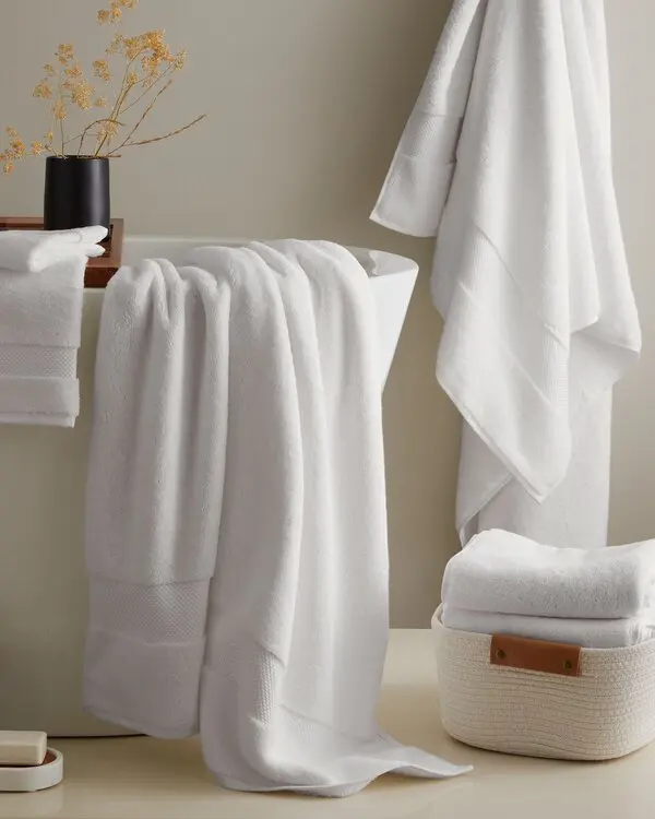 Quince Turkish Ultra Plush Bath Towel Bundle - Silver