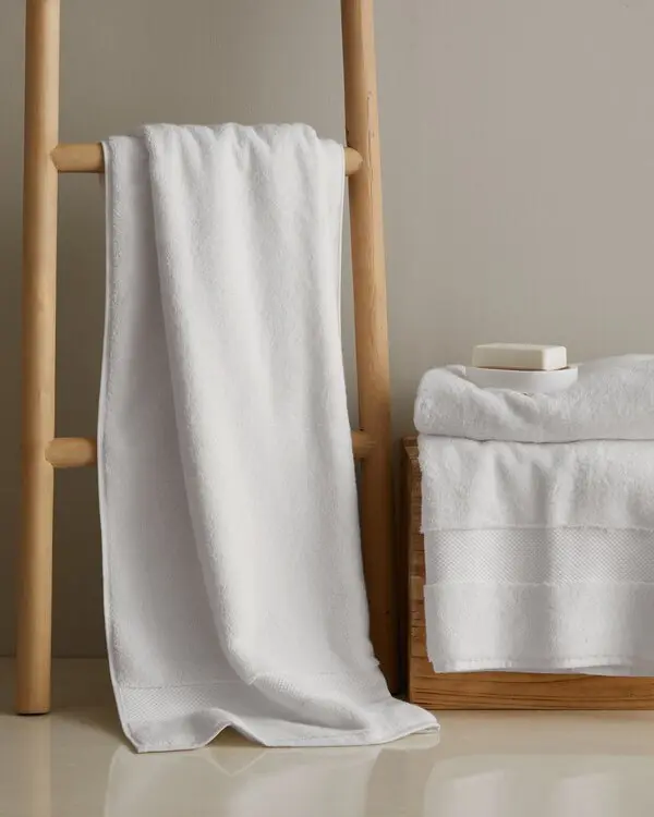 Quince Turkish Ultra Plush Bath Towel Bundle - Silver