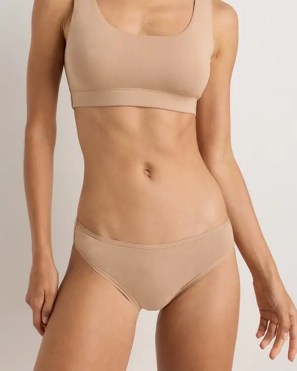 Quince Organic Cotton Bikini - Sand